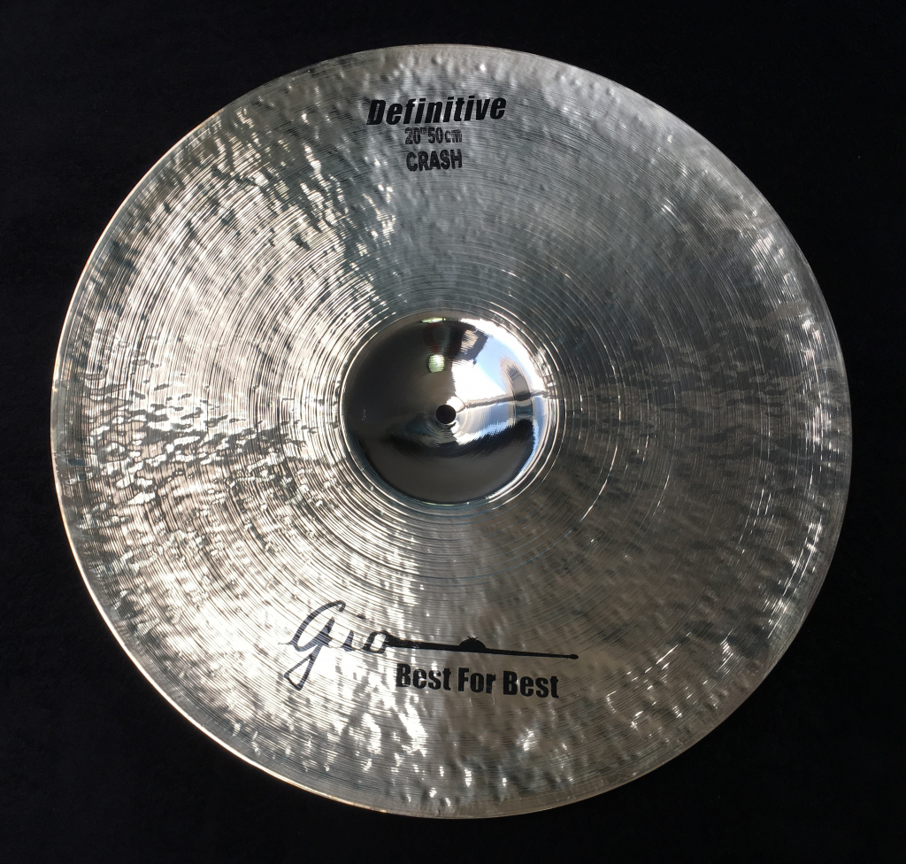 GIO Cymbals 20” inch Definitive Crash Cymbal - @ Gio SHOP - Worldwide ...